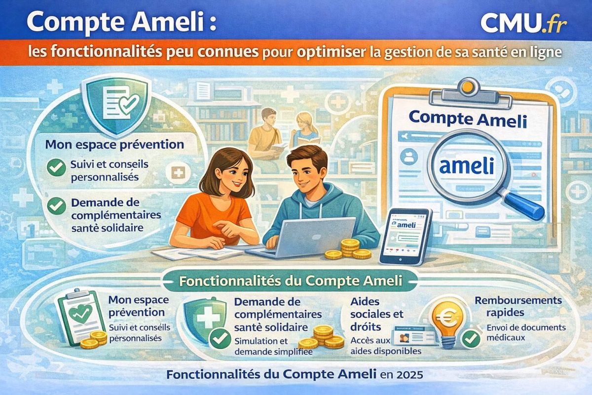 Compte Ameli : les fonctionnalités peu connues pour optimiser la ...