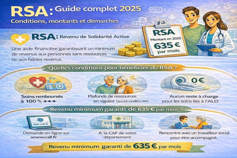 RSA : Guide complet 2025 - Conditions, montants et démarches - CMU